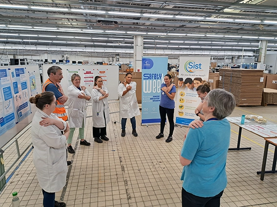 ATREL exercices échauffement étirement - SIST Ouest Normandie